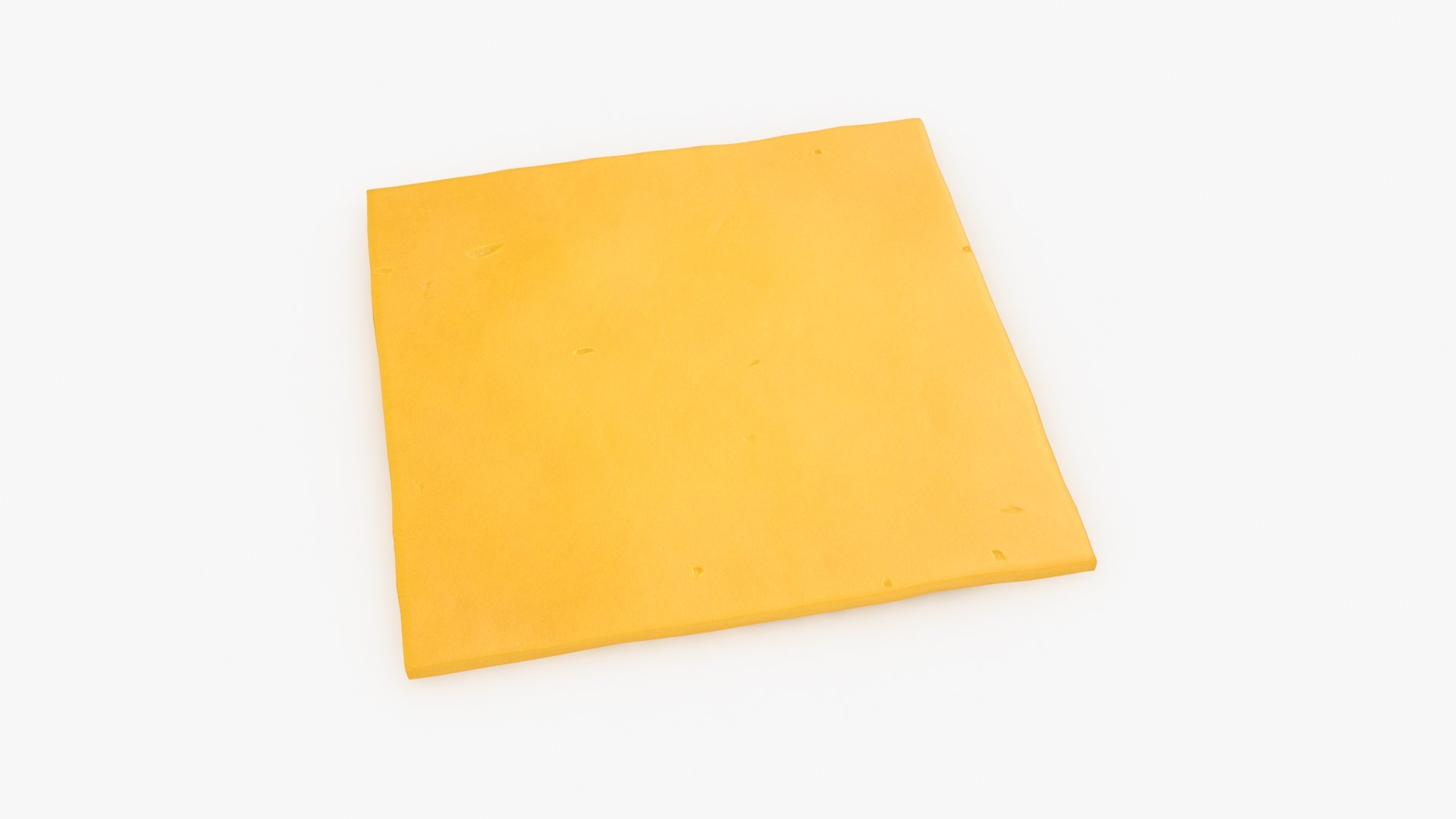 Cheddar Cheese Slice 3D - TurboSquid 2304965