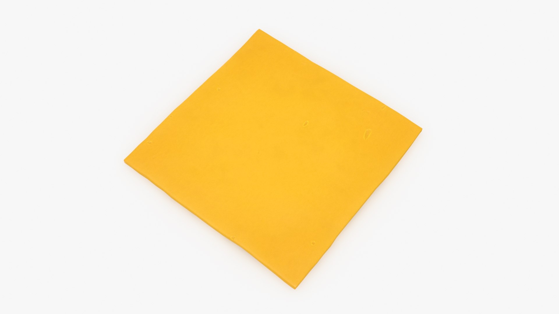 Cheddar Cheese Slice 3D - TurboSquid 2304965