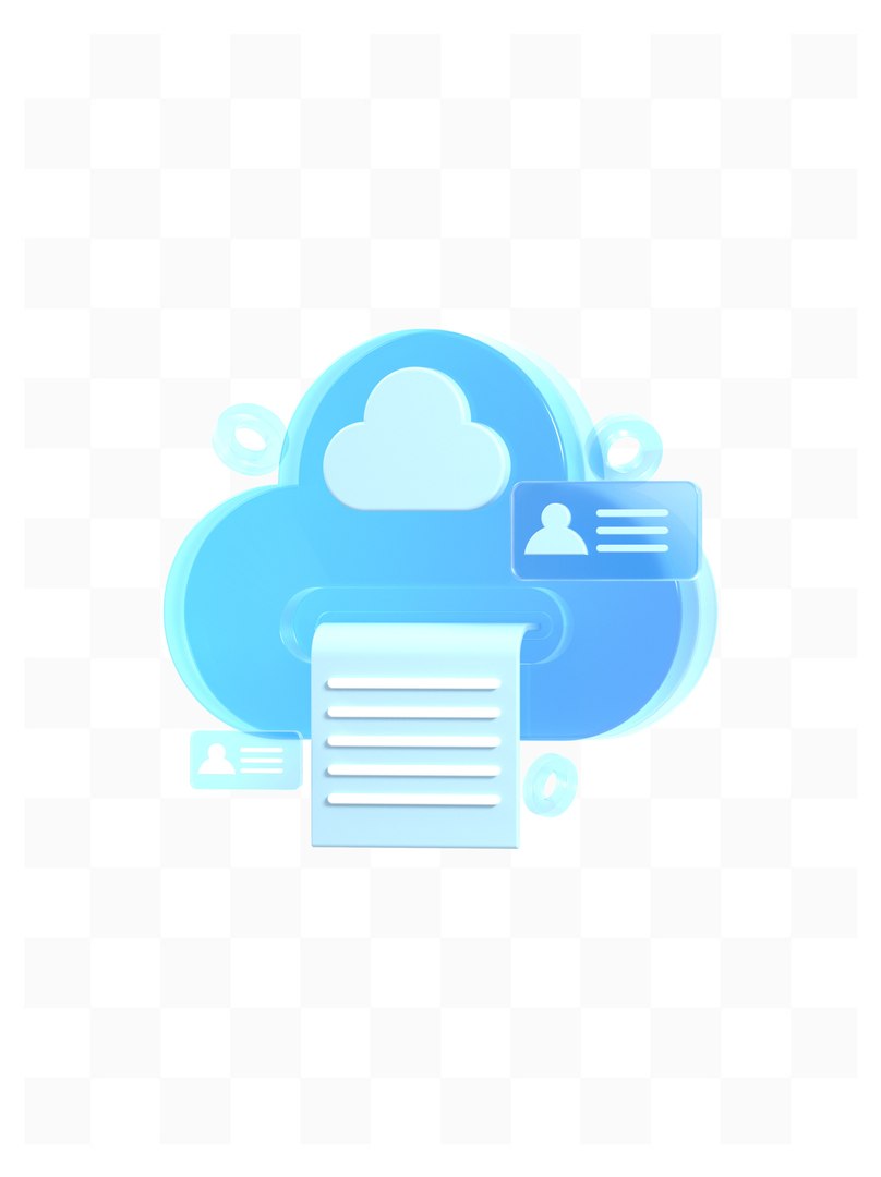 Frosted Glass Texture Cloud Scene 3D Model - TurboSquid 2053063