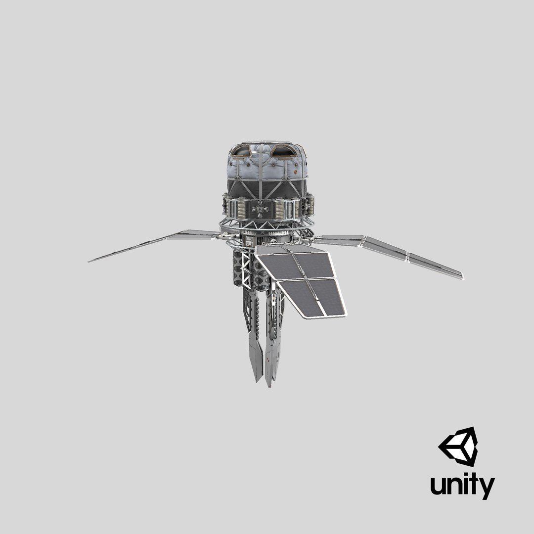 3D sci-fi orbital cannon - TurboSquid 1515214