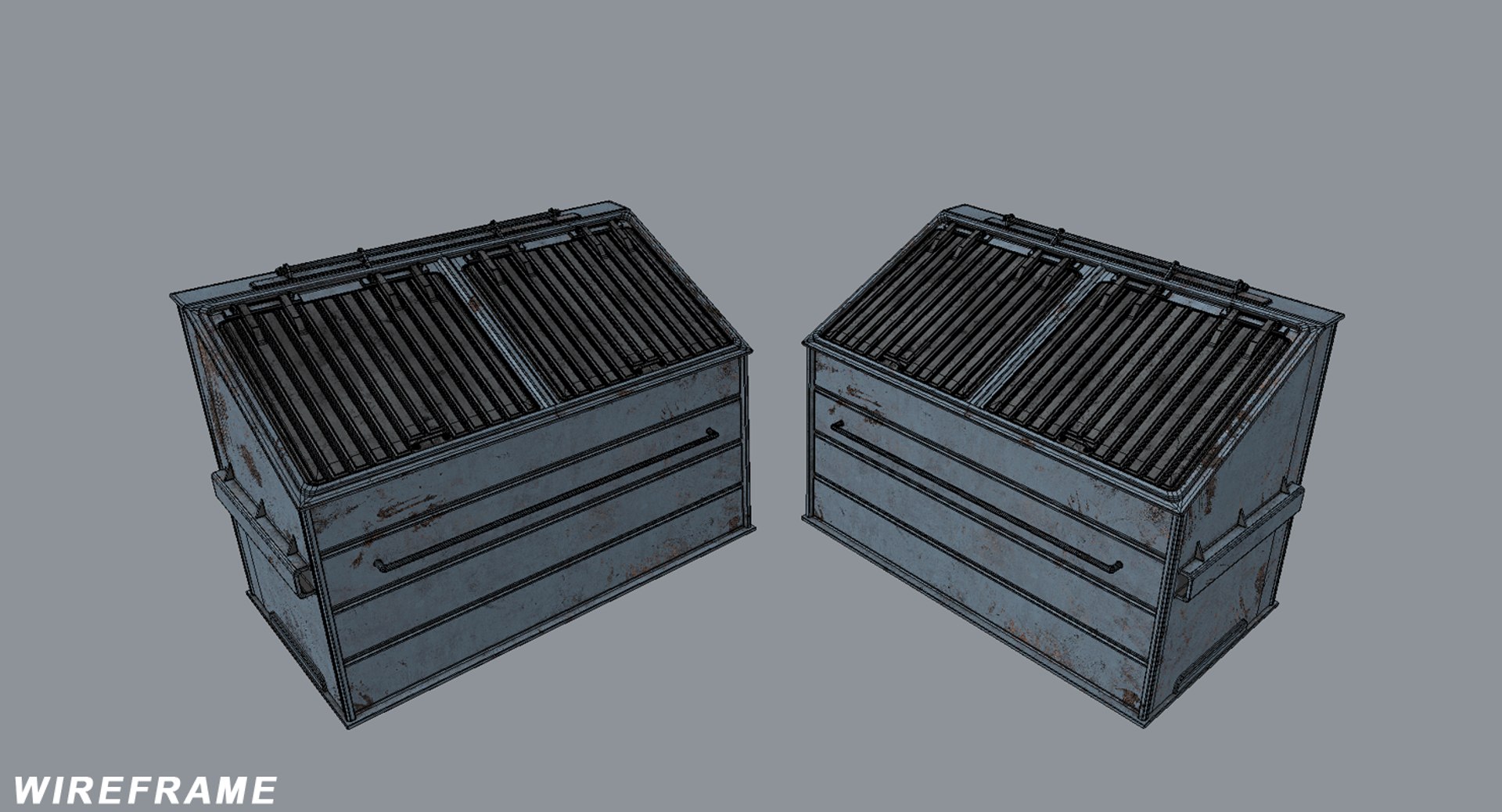 3D Model Bin Container - TurboSquid 1388923
