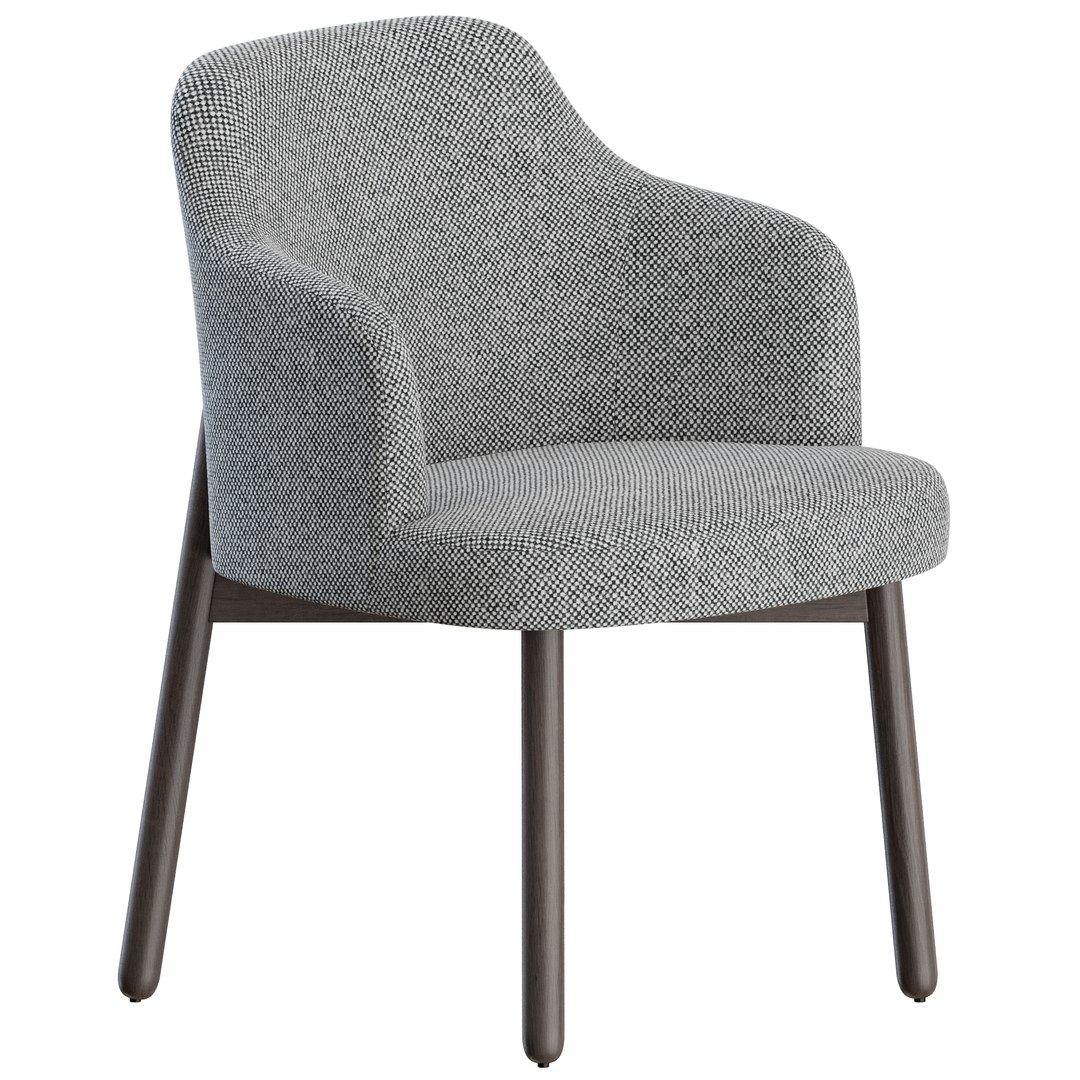 Abby Dining Chair By Porada 3D Model - TurboSquid 2363048
