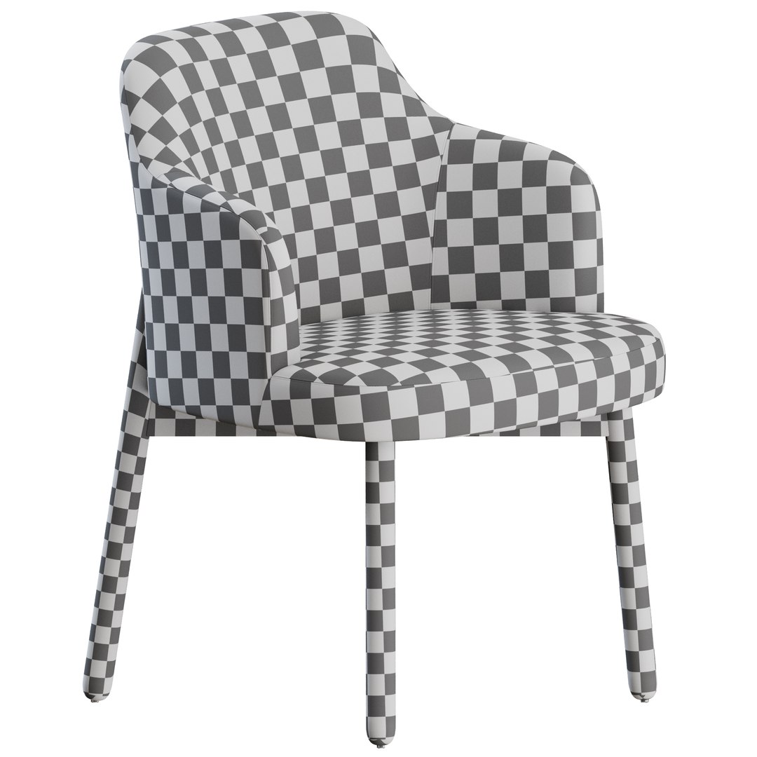 Abby Dining Chair By Porada 3D Model - TurboSquid 2363048