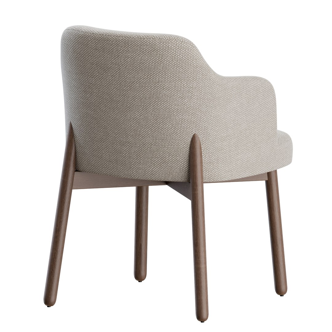 Abby Dining Chair By Porada 3D Model - TurboSquid 2363048