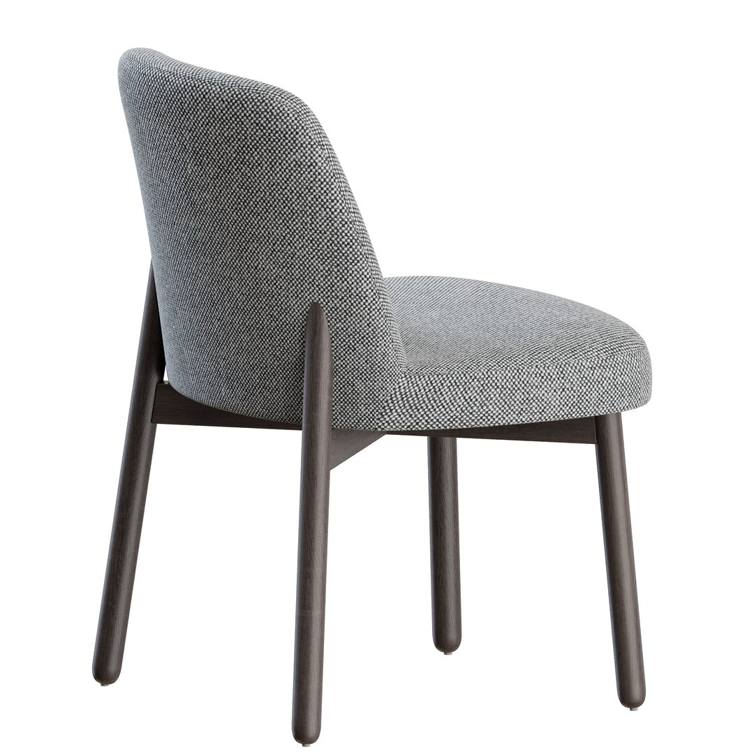 Abby Dining Chair By Porada 3D Model - TurboSquid 2363048