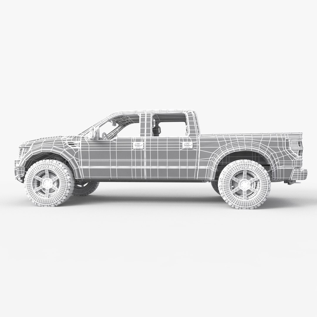 3d Model Of F-150 Raptor