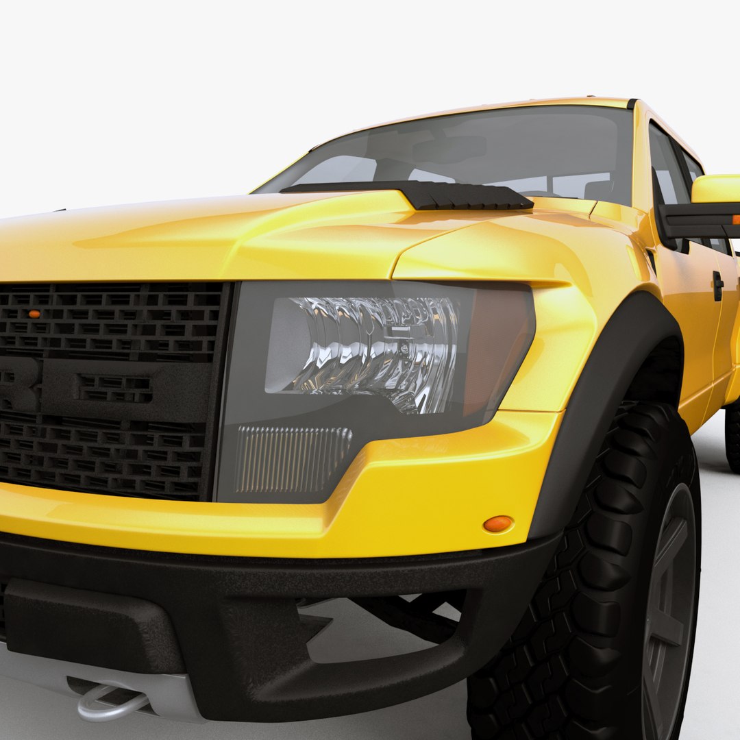 3d Model Of F-150 Raptor