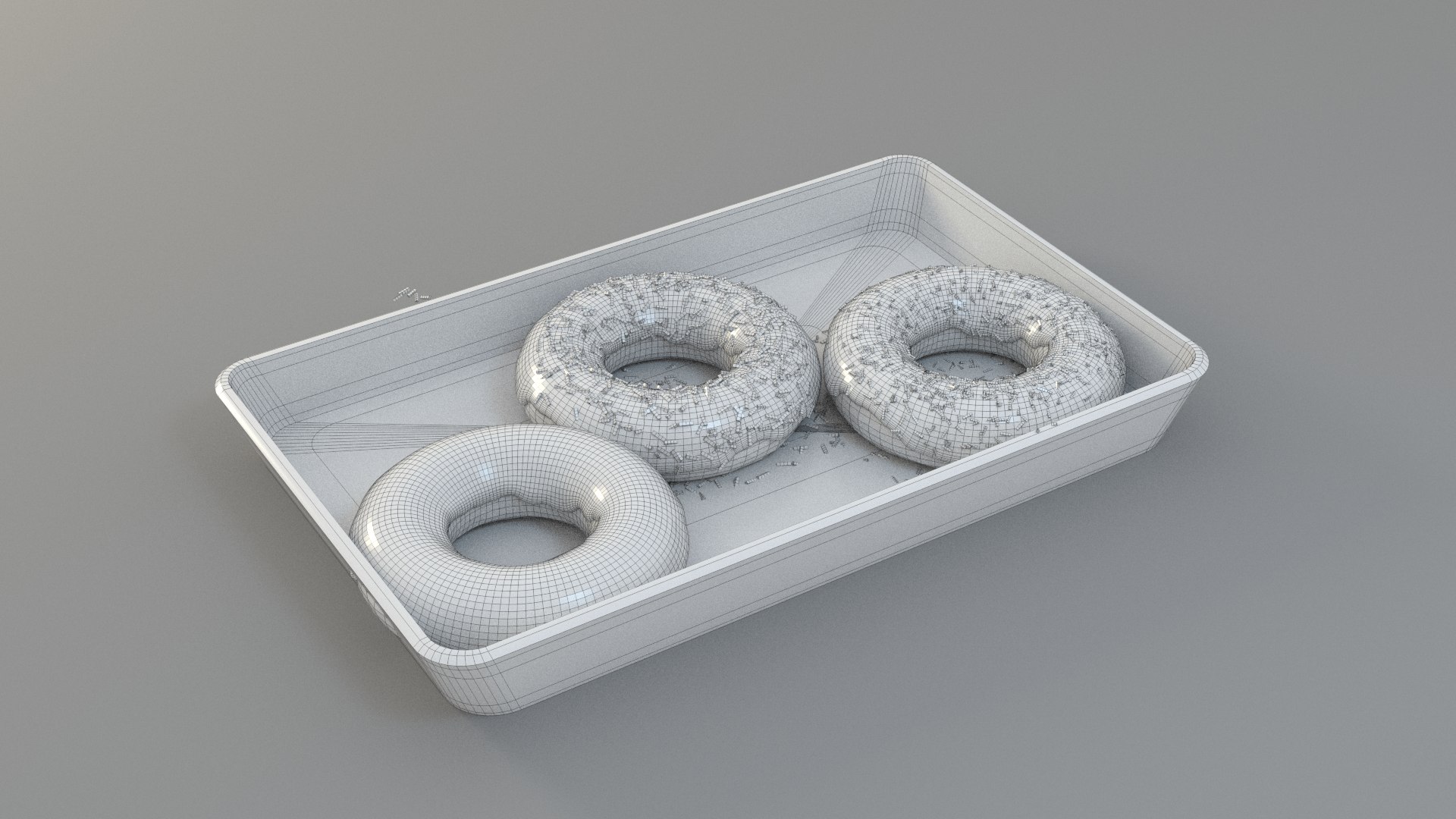 3D model doughnut donut - TurboSquid 1354428