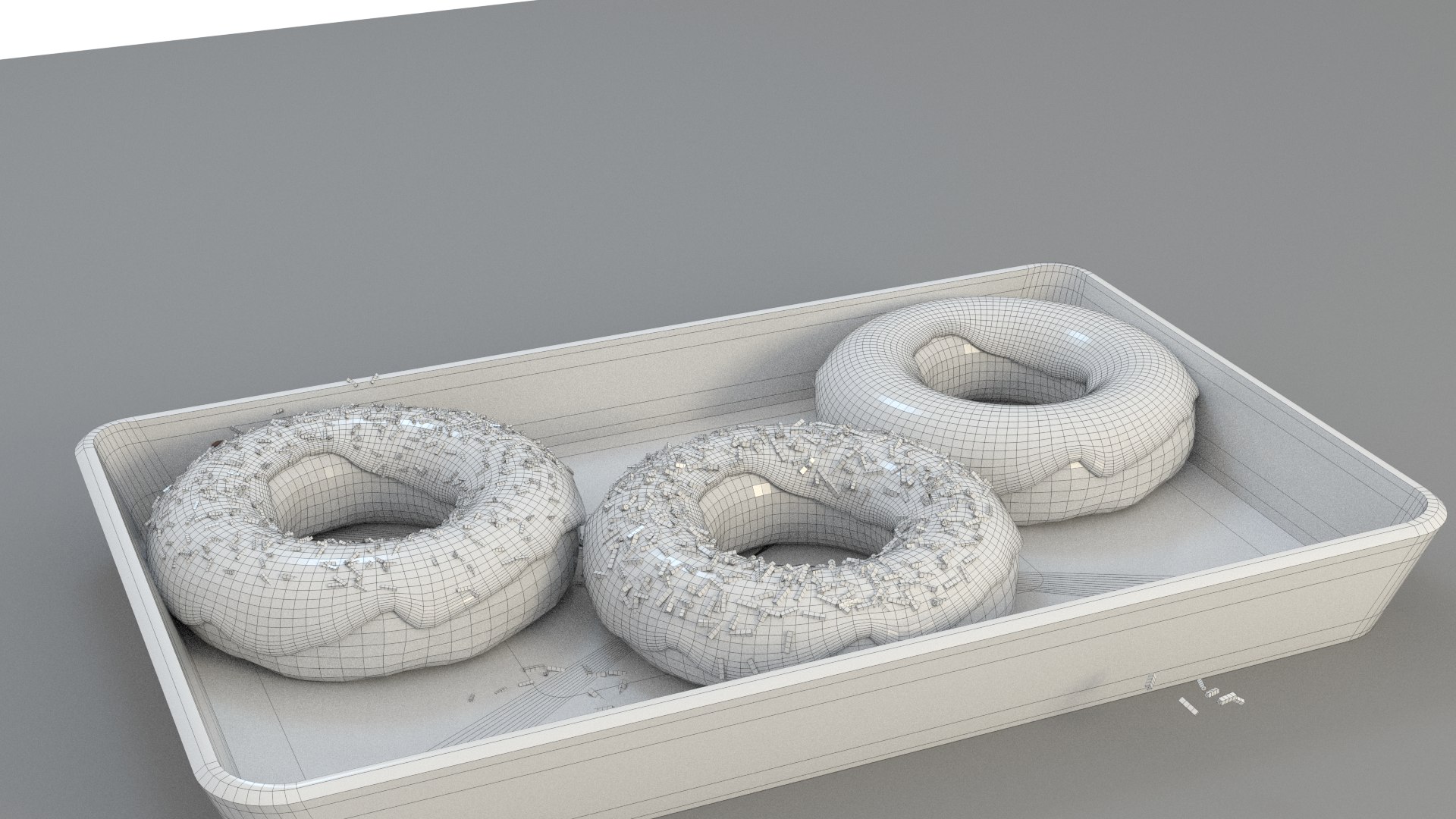3D Model Doughnut Donut - TurboSquid 1354428