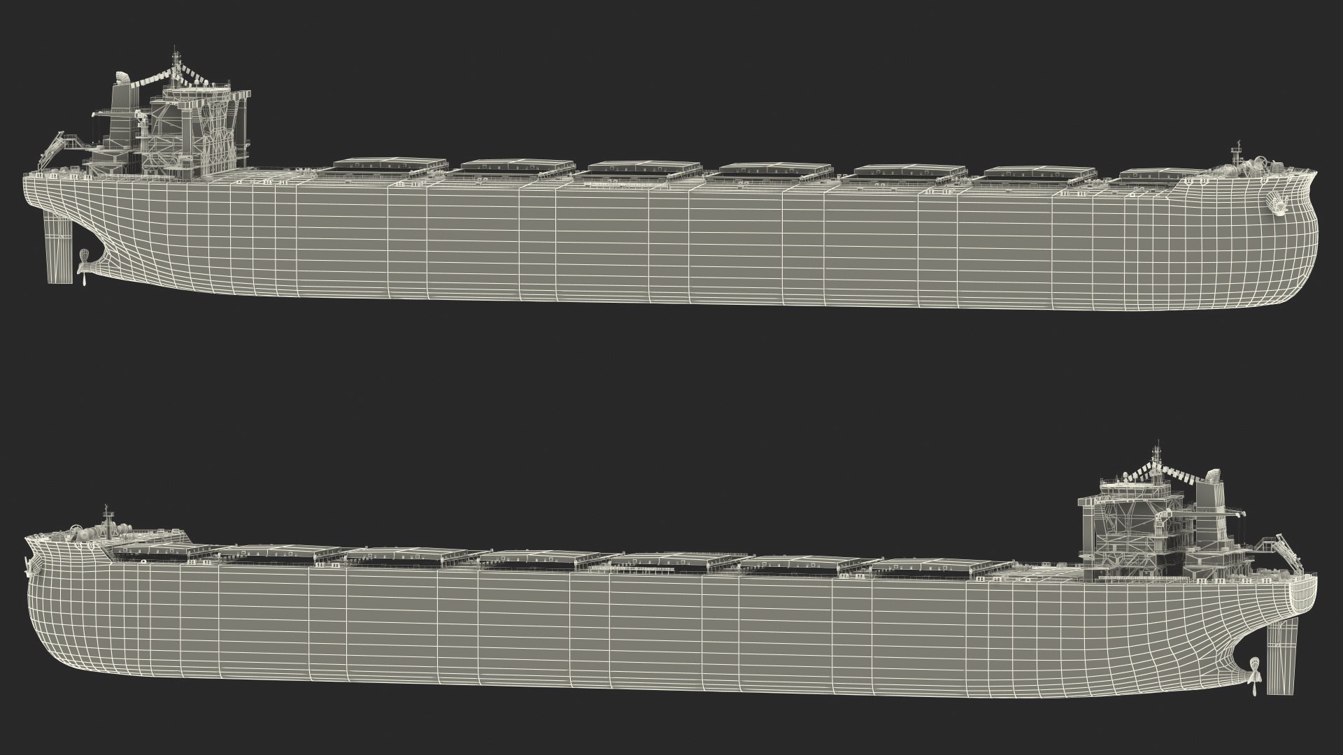 Bulk Carrier Ship Empty 3D model - TurboSquid 1900292