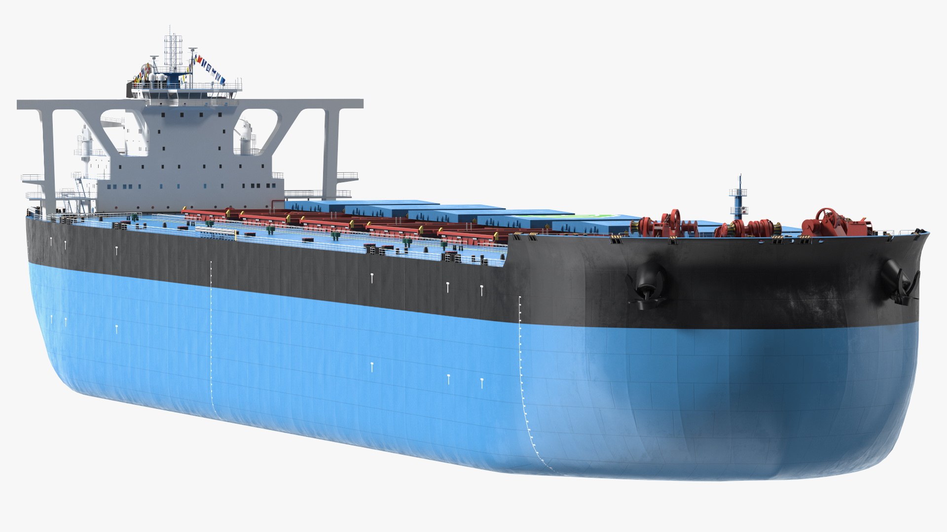 Bulk Carrier Ship Empty 3D model - TurboSquid 1900292