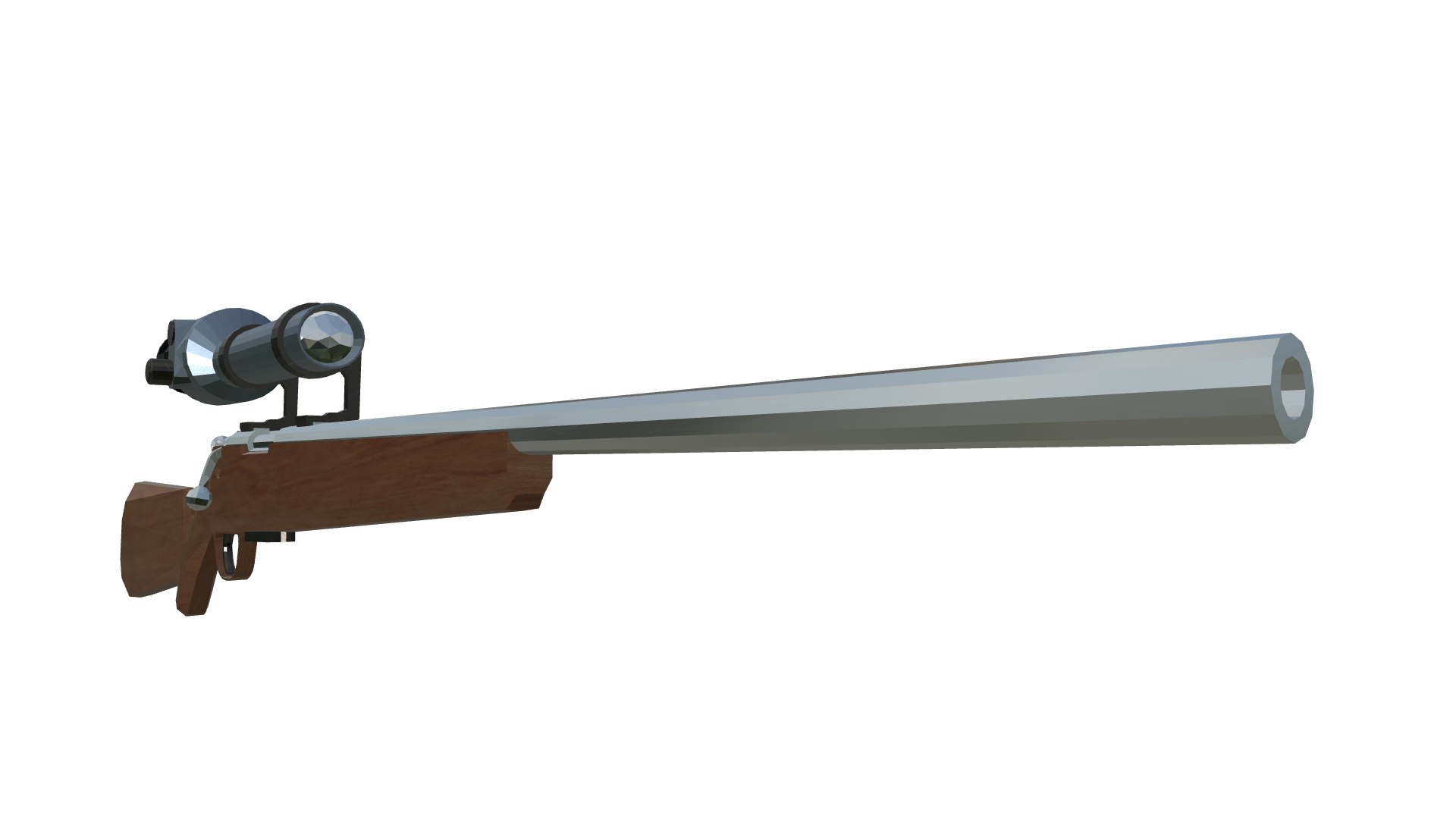 3D Elite Precision Detailed 3D Model Of The USMC M40A1 Sniper Rifle - TurboSquid 2223930