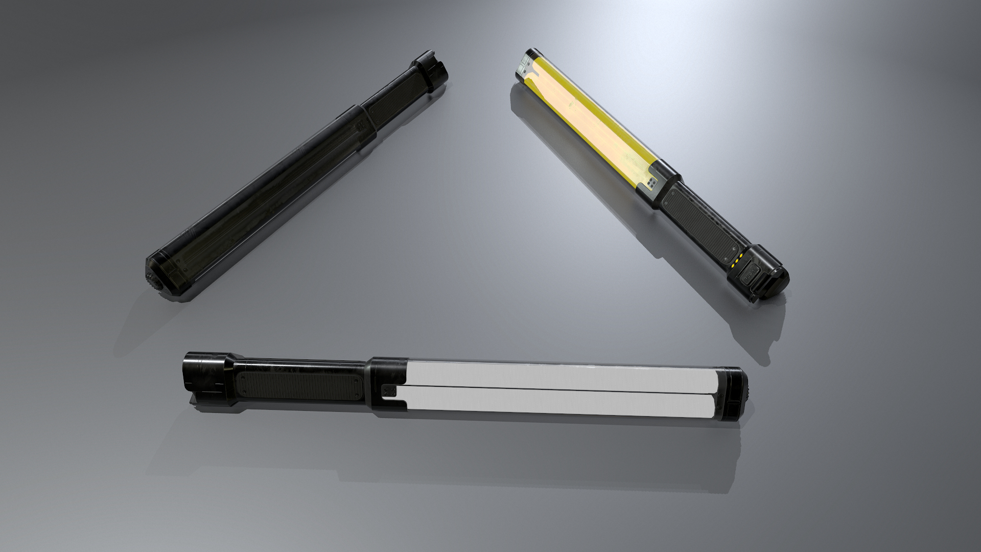 3D model Scifi big flashlight - TurboSquid 1990442