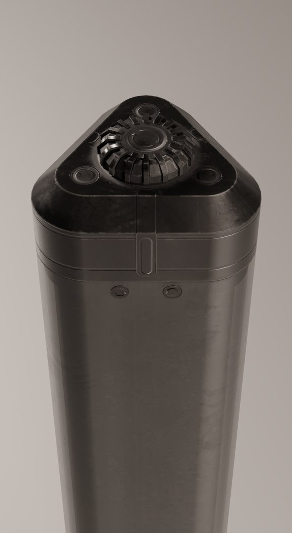 3D model Scifi big flashlight - TurboSquid 1990442