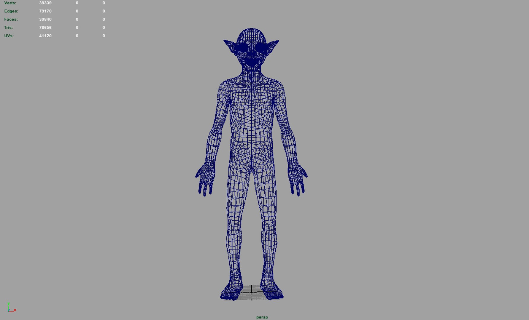 3D Cgi Alien Modeled - TurboSquid 1240409