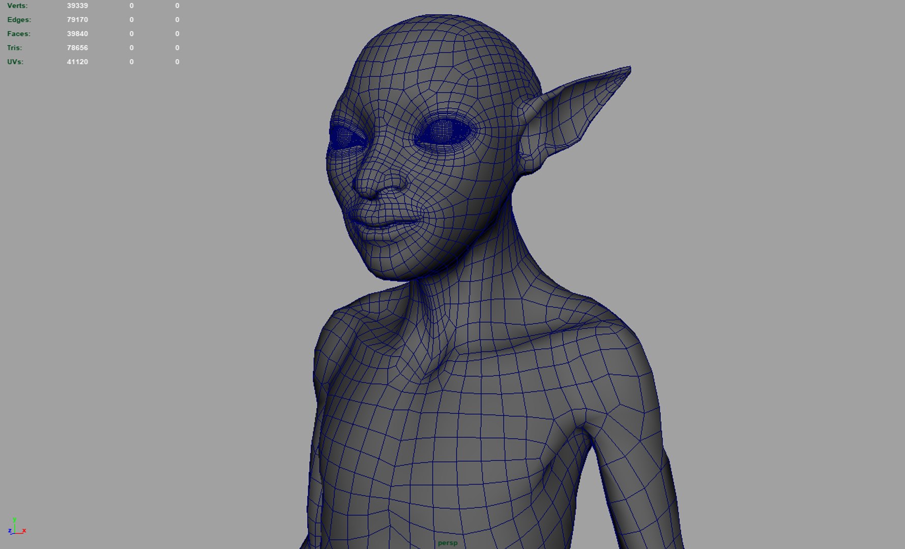 3D Cgi Alien Modeled - TurboSquid 1240409