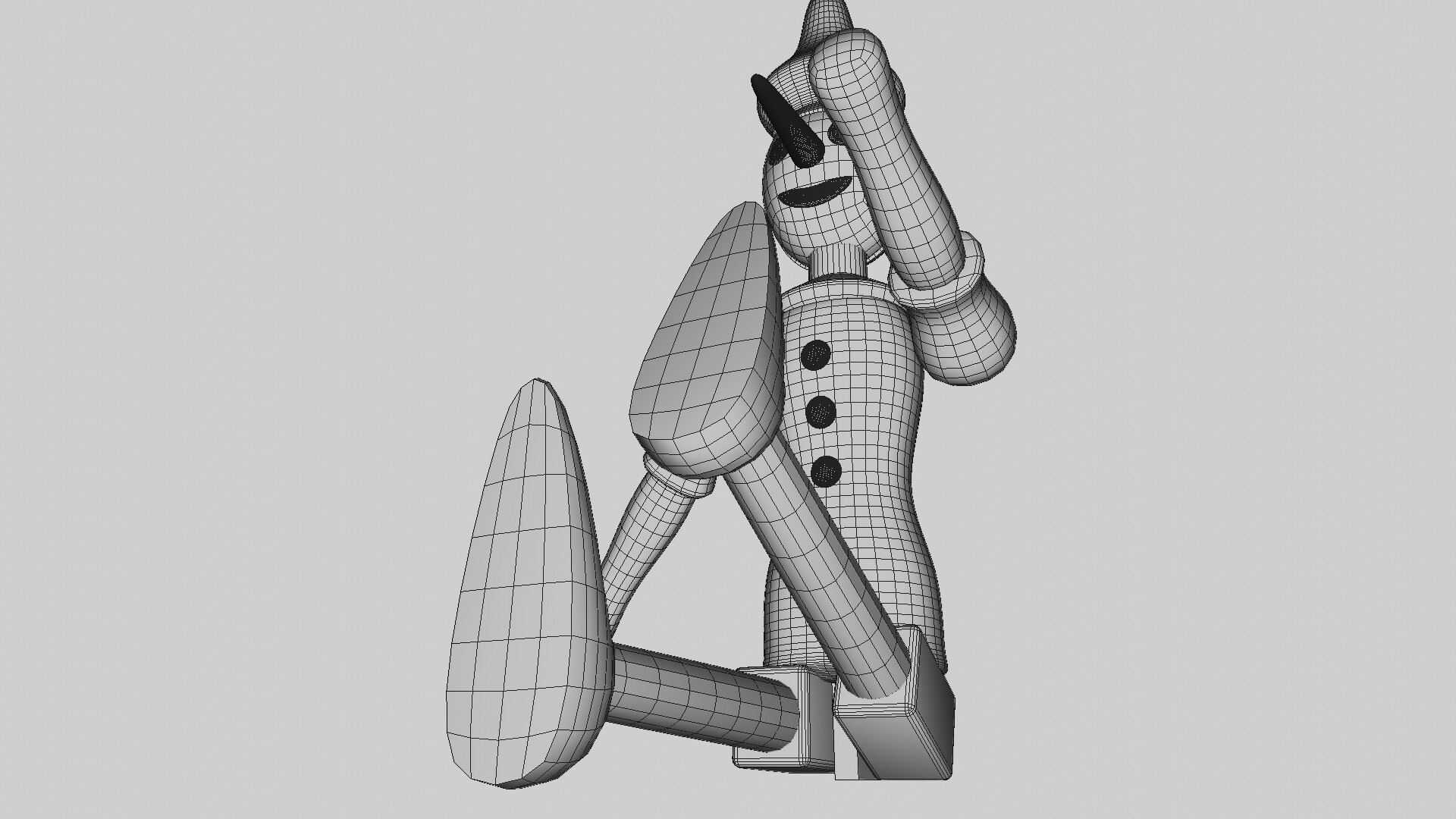3D Puppet Pinocchio Model - TurboSquid 1543919