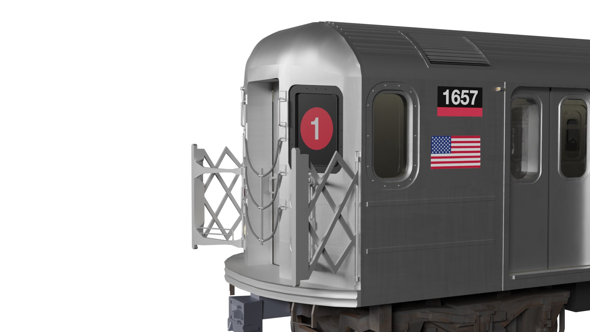 R62a Subway Train Nyc 3D Model - TurboSquid 1628132