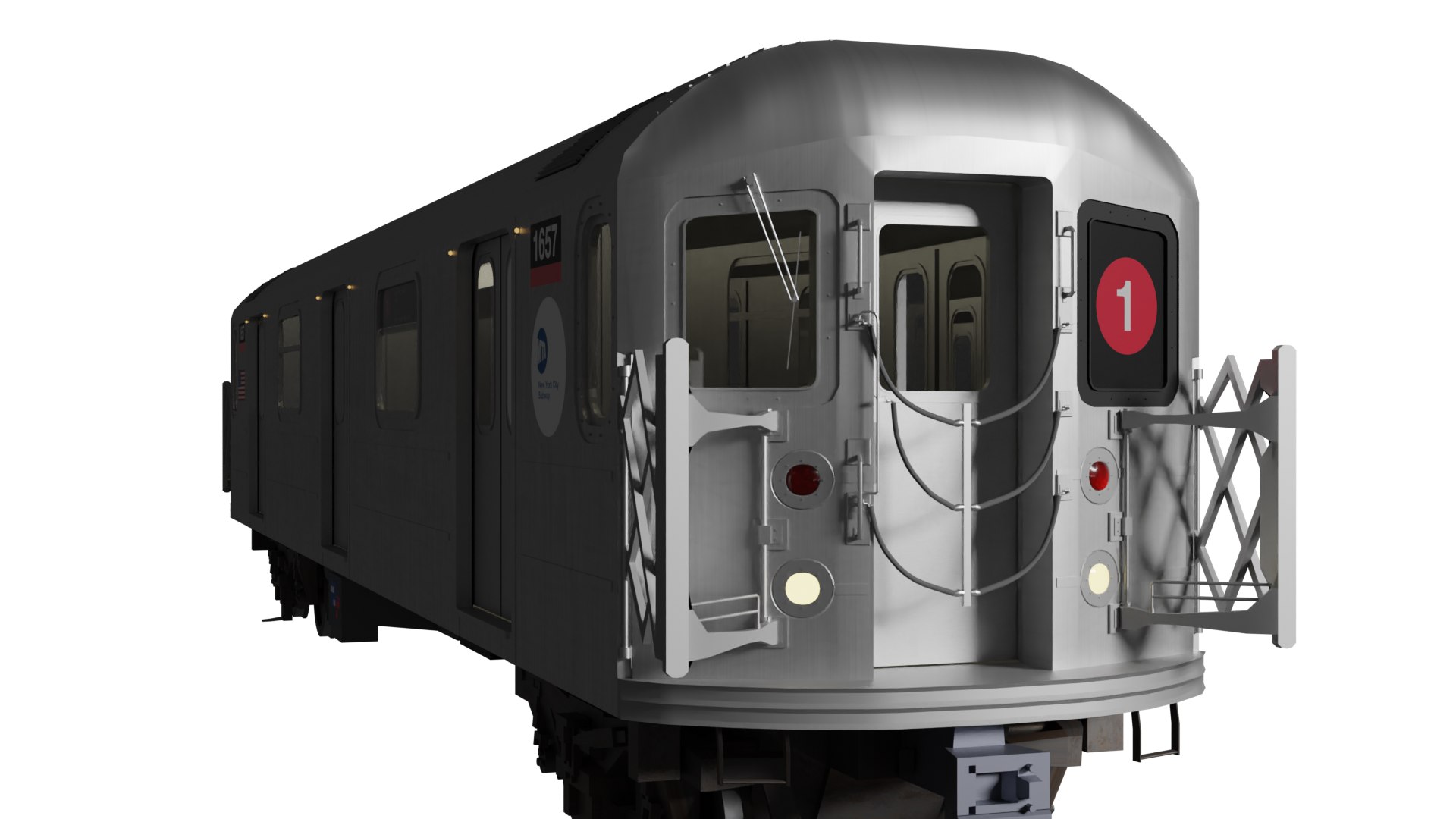R62a Subway Train Nyc 3D Model - TurboSquid 1628132