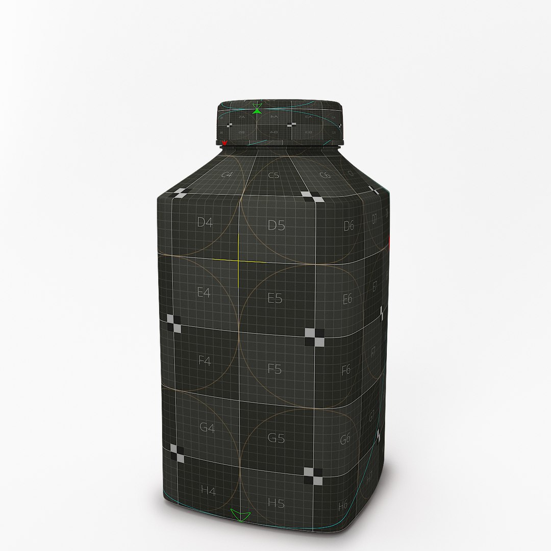 Carton Fruit Box 3d Model