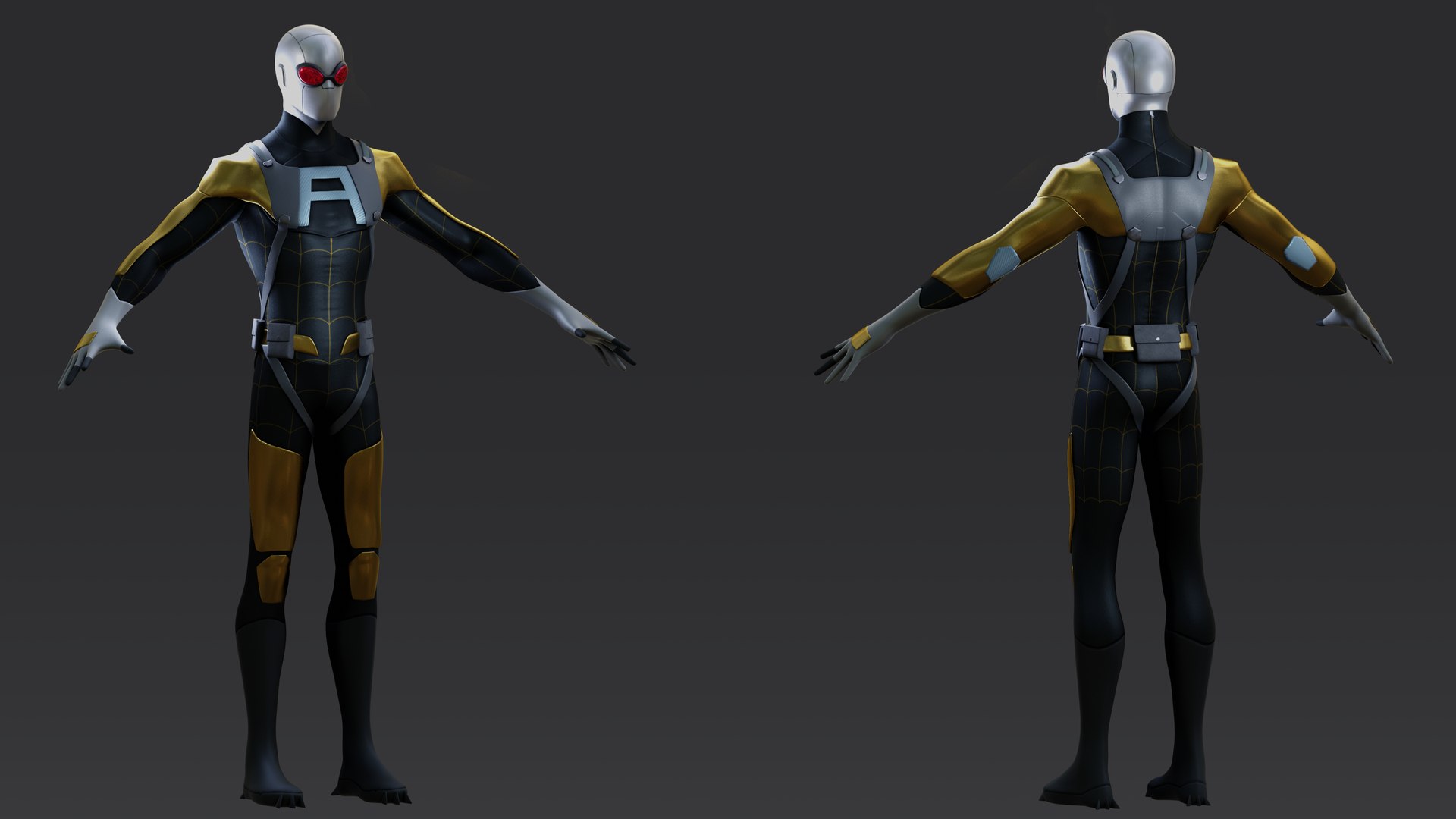 Agent Spider From Invincible TV Series 3D Model 3D Model - TurboSquid ...