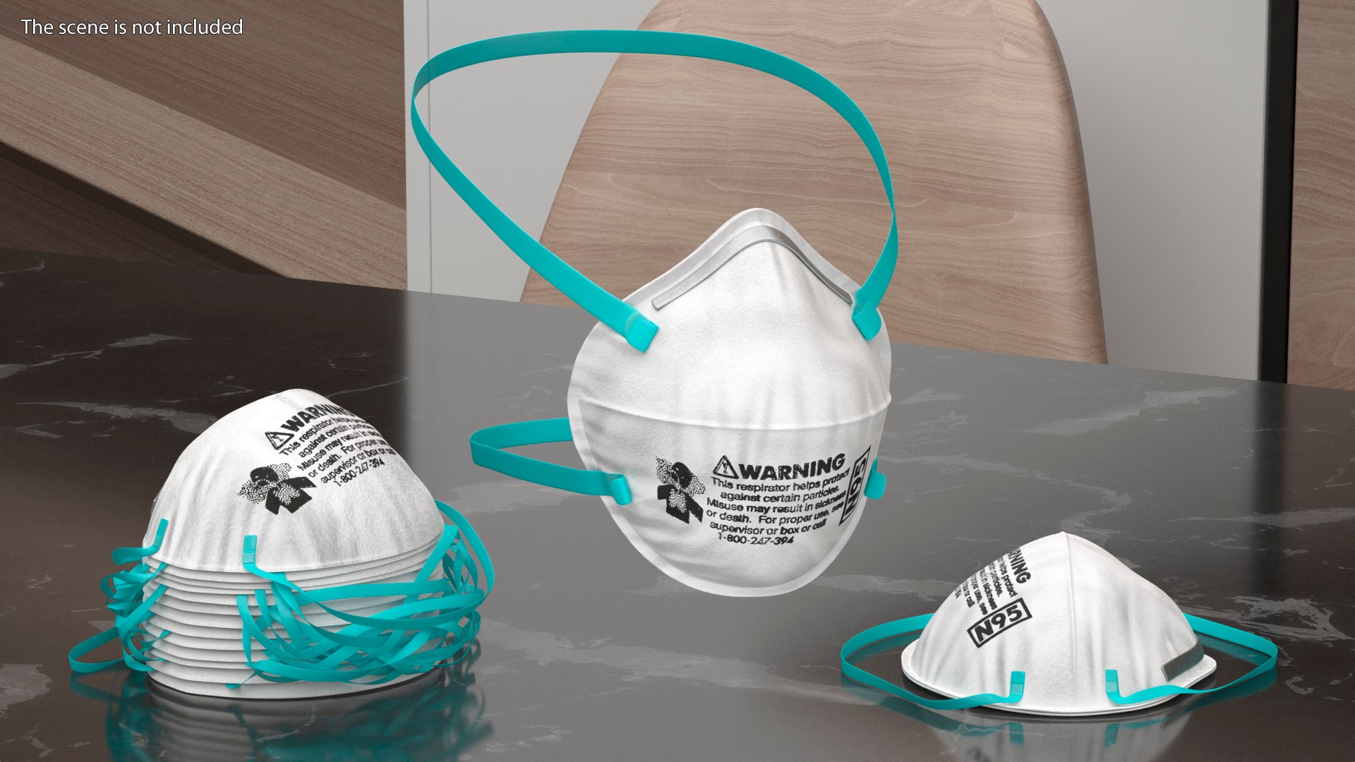 Class Face Mask N95 3D Model - TurboSquid 1705062