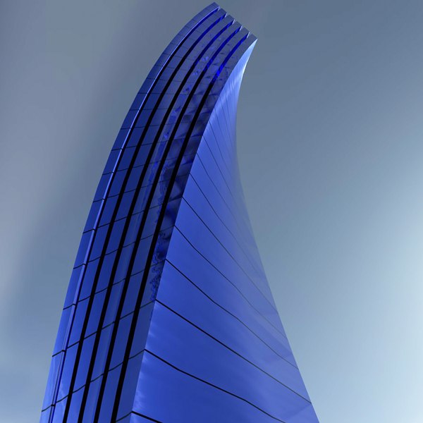 3D brutal sculpture architecture building - TurboSquid 1483818