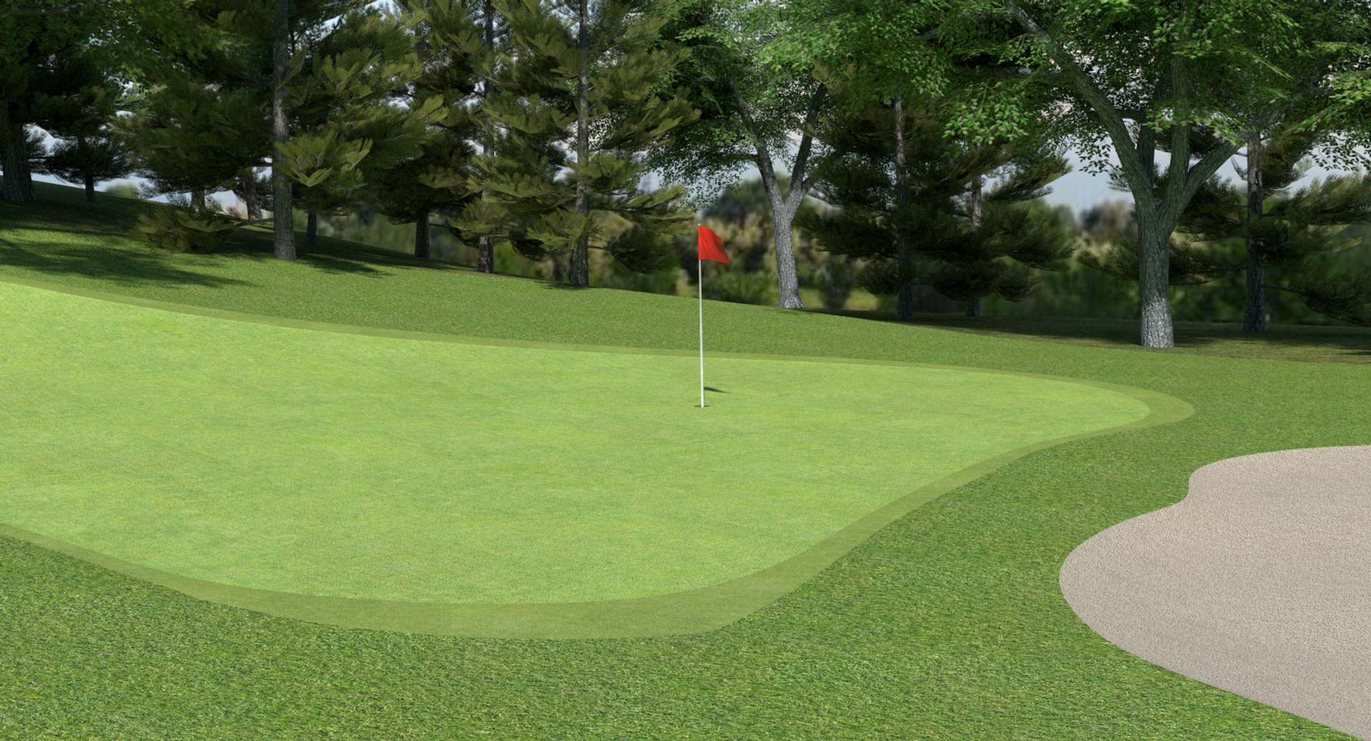 3d Golf Course