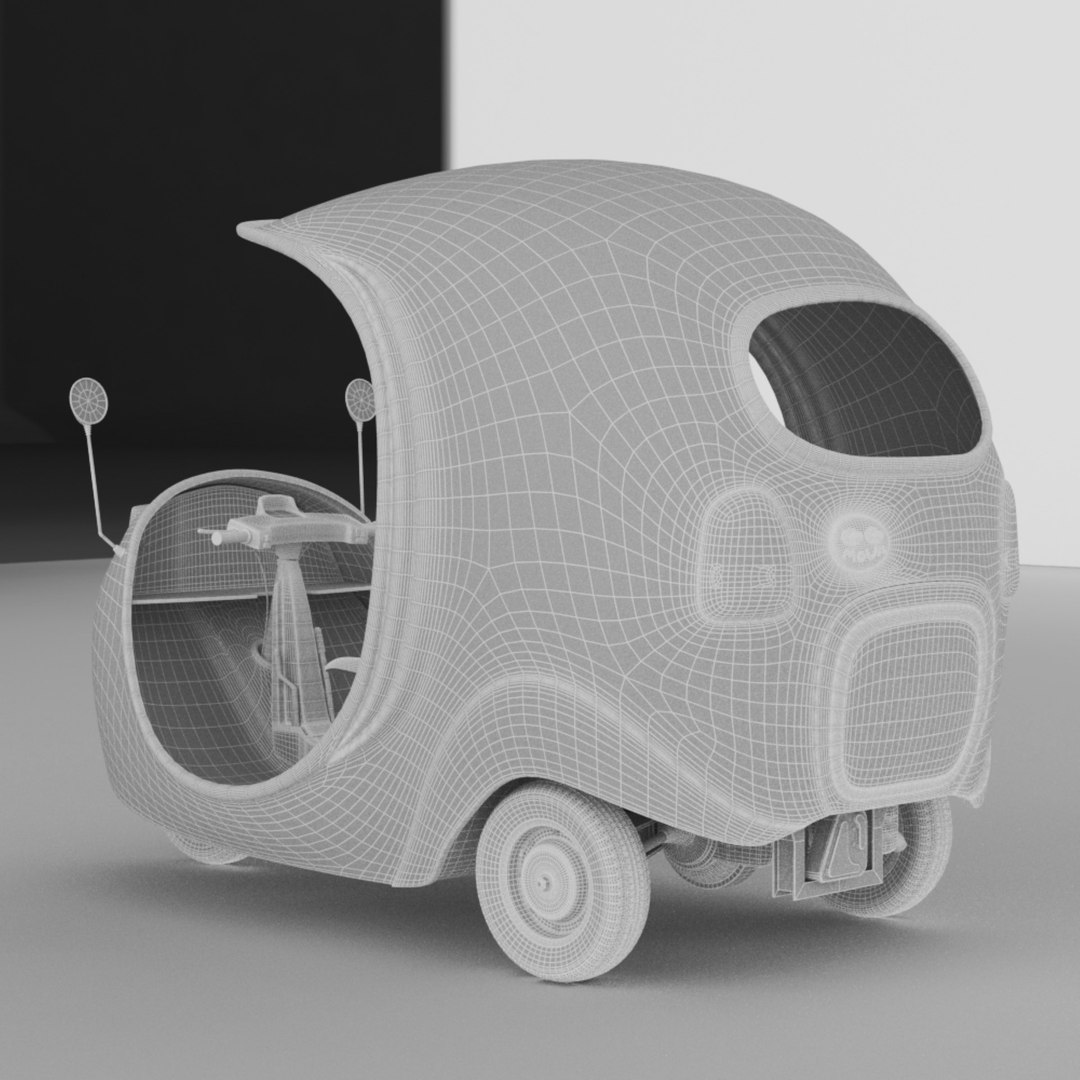 3D Havana Coco Taxi Model - TurboSquid 2213404