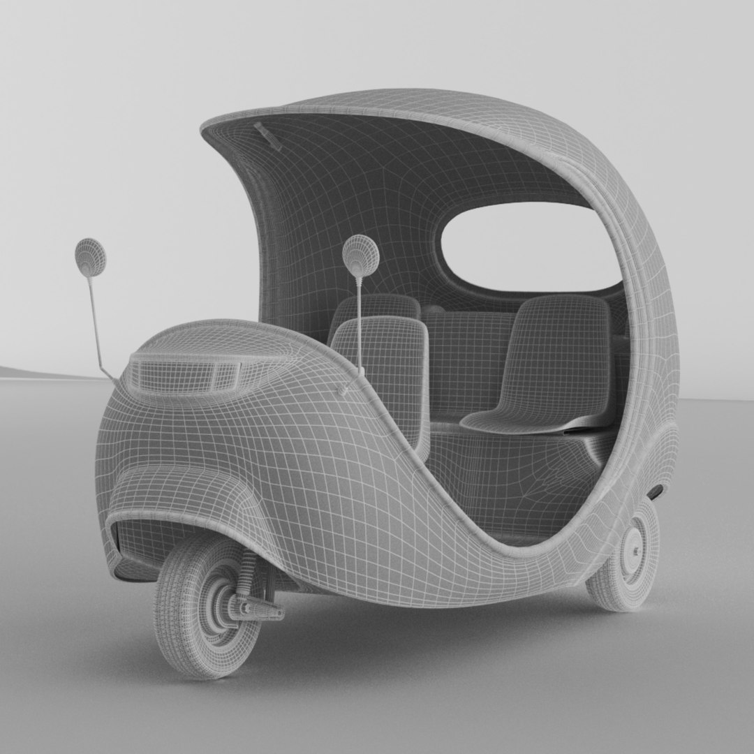 3D Havana Coco Taxi Model - TurboSquid 2213404