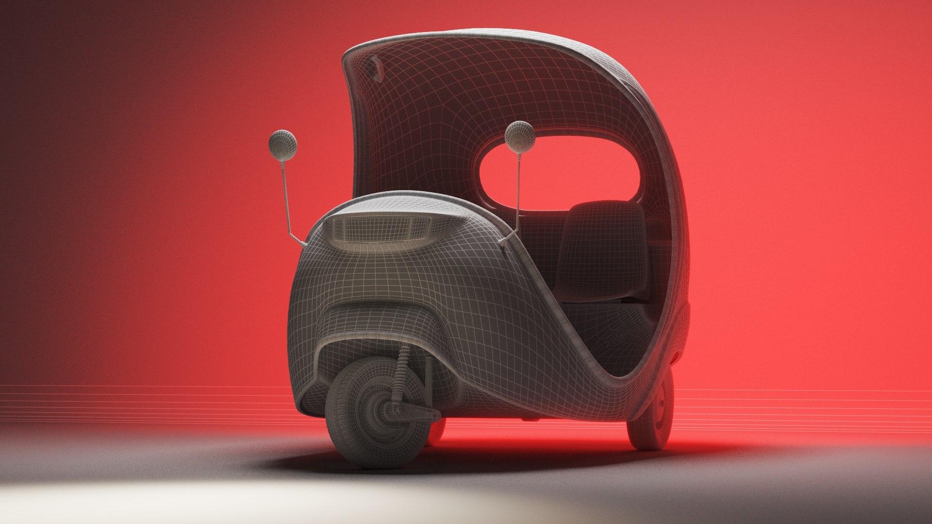 3D Havana Coco Taxi Model - TurboSquid 2213404