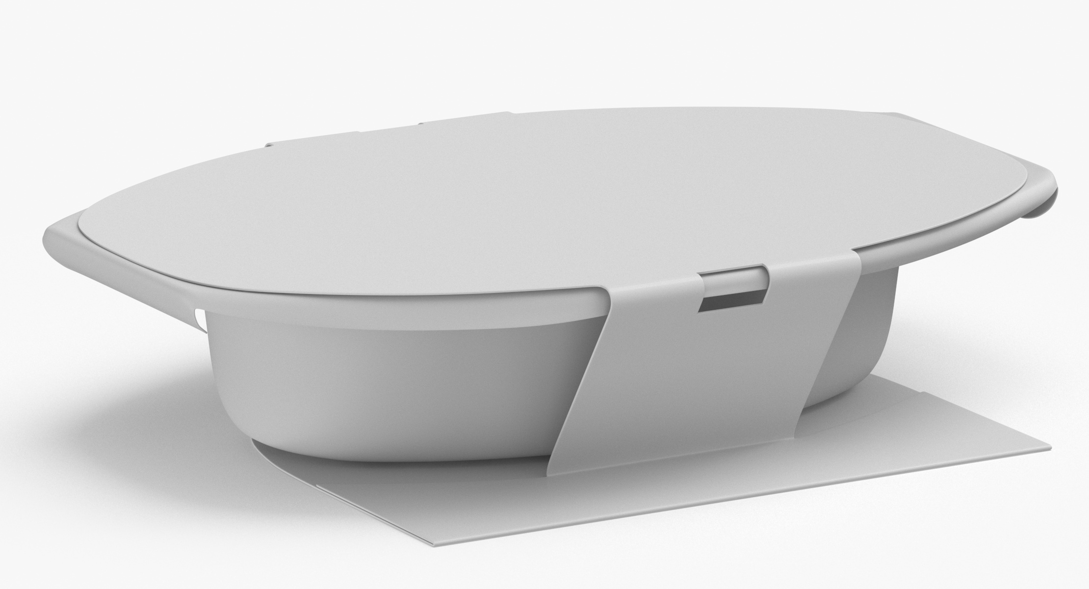 3D Frozen Dinner Box Type 02 Blank and Generic Label - TurboSquid 1992355