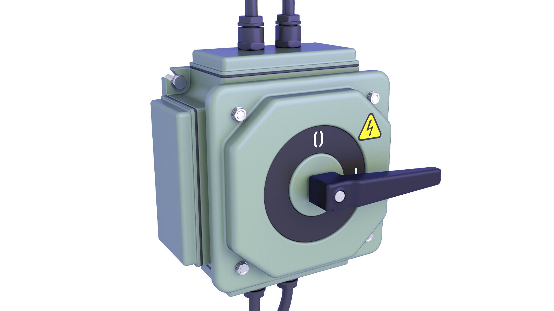 3D Model High Voltage Electrical Switch 4 - TurboSquid 1912578