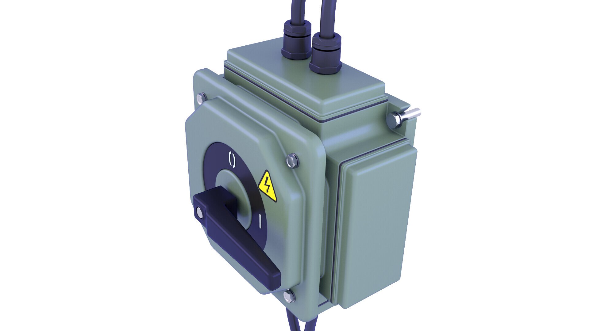 3D Model High Voltage Electrical Switch 4 - TurboSquid 1912578