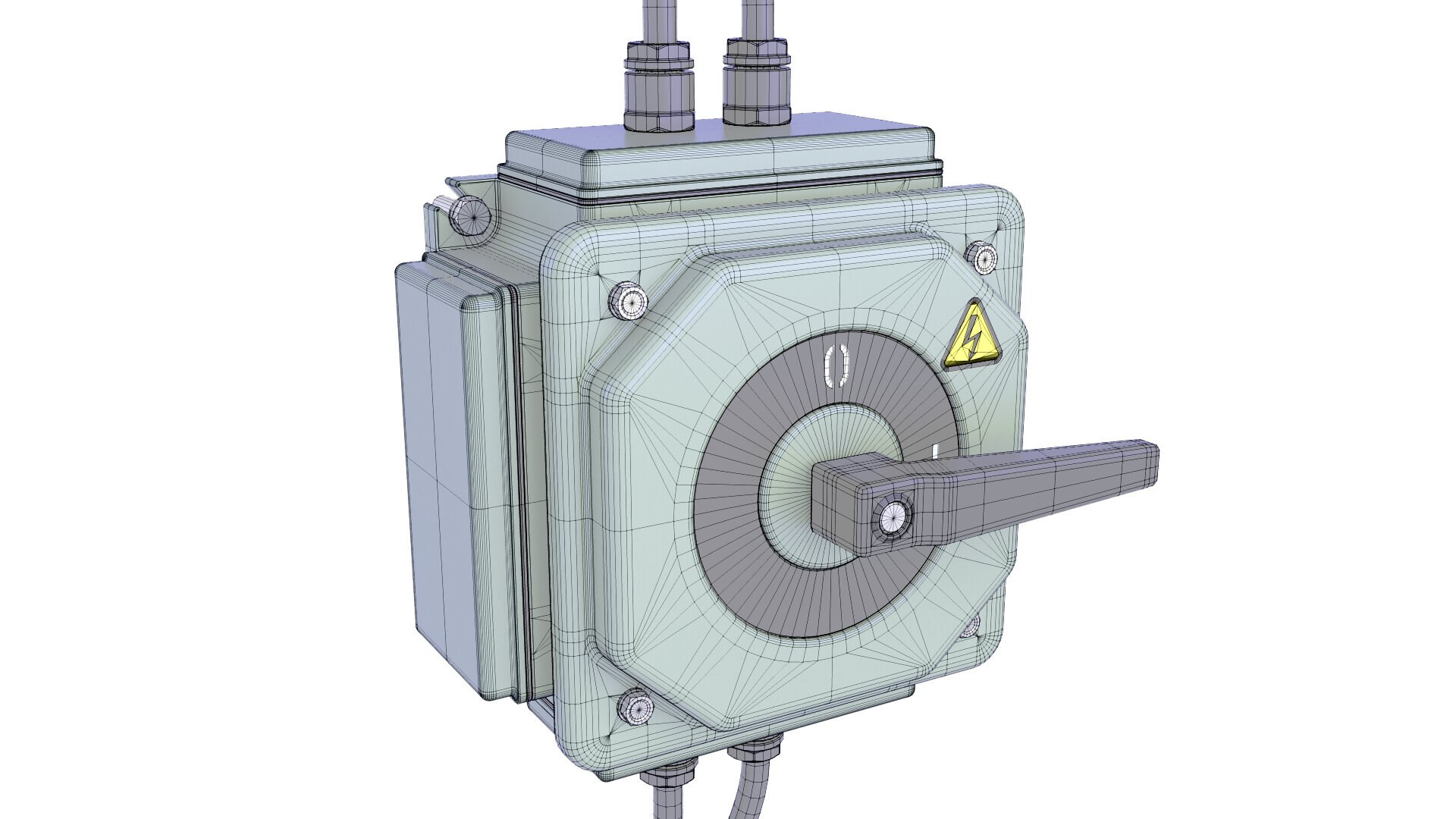 3D Model High Voltage Electrical Switch 4 - TurboSquid 1912578