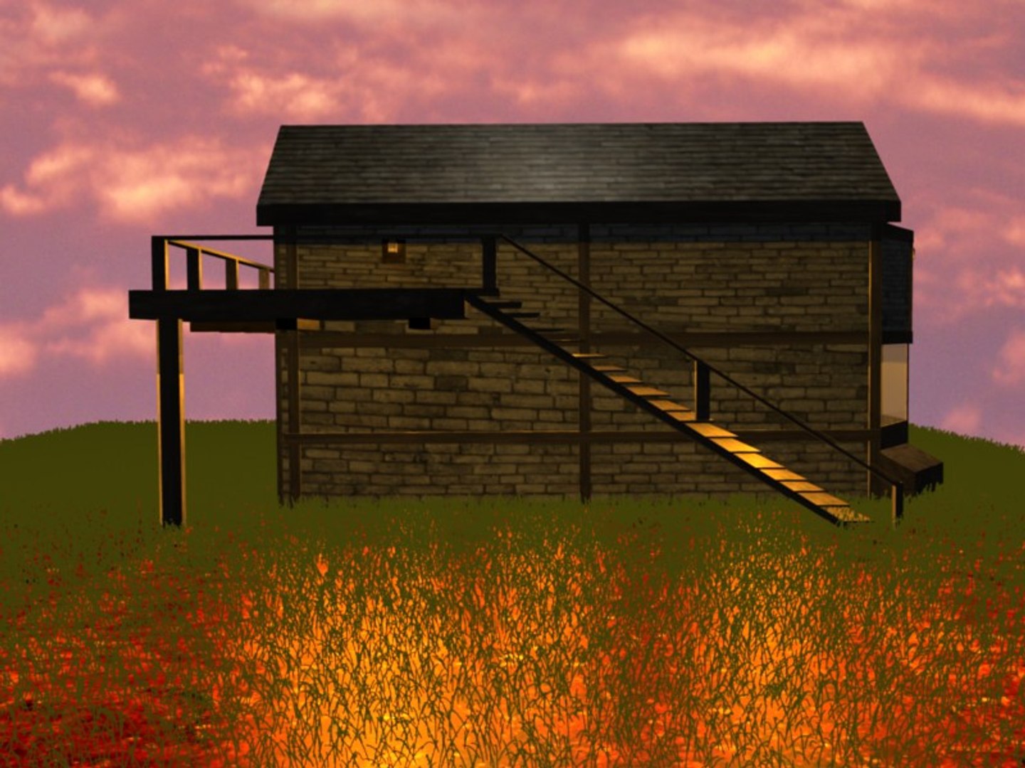 blender ready medieval tavern