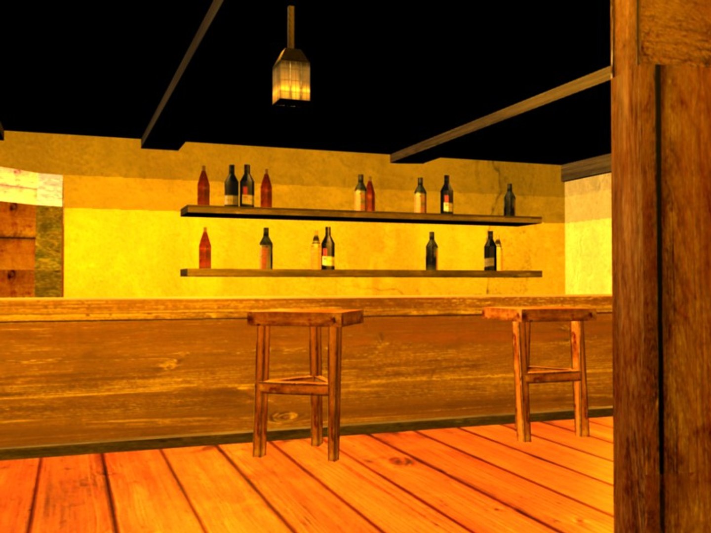blender ready medieval tavern