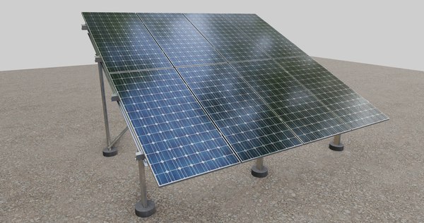 Solar Cell 3D Models for Download | TurboSquid