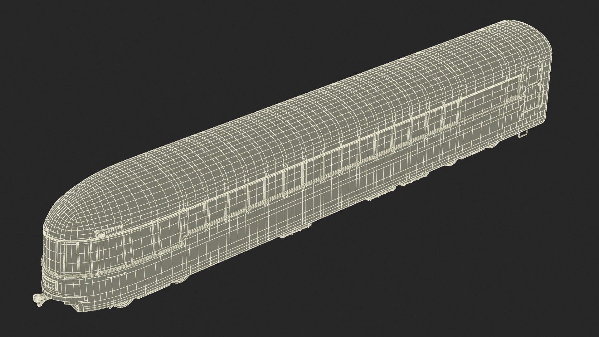 NYC Observation Train Car 3D Model - TurboSquid 2426103