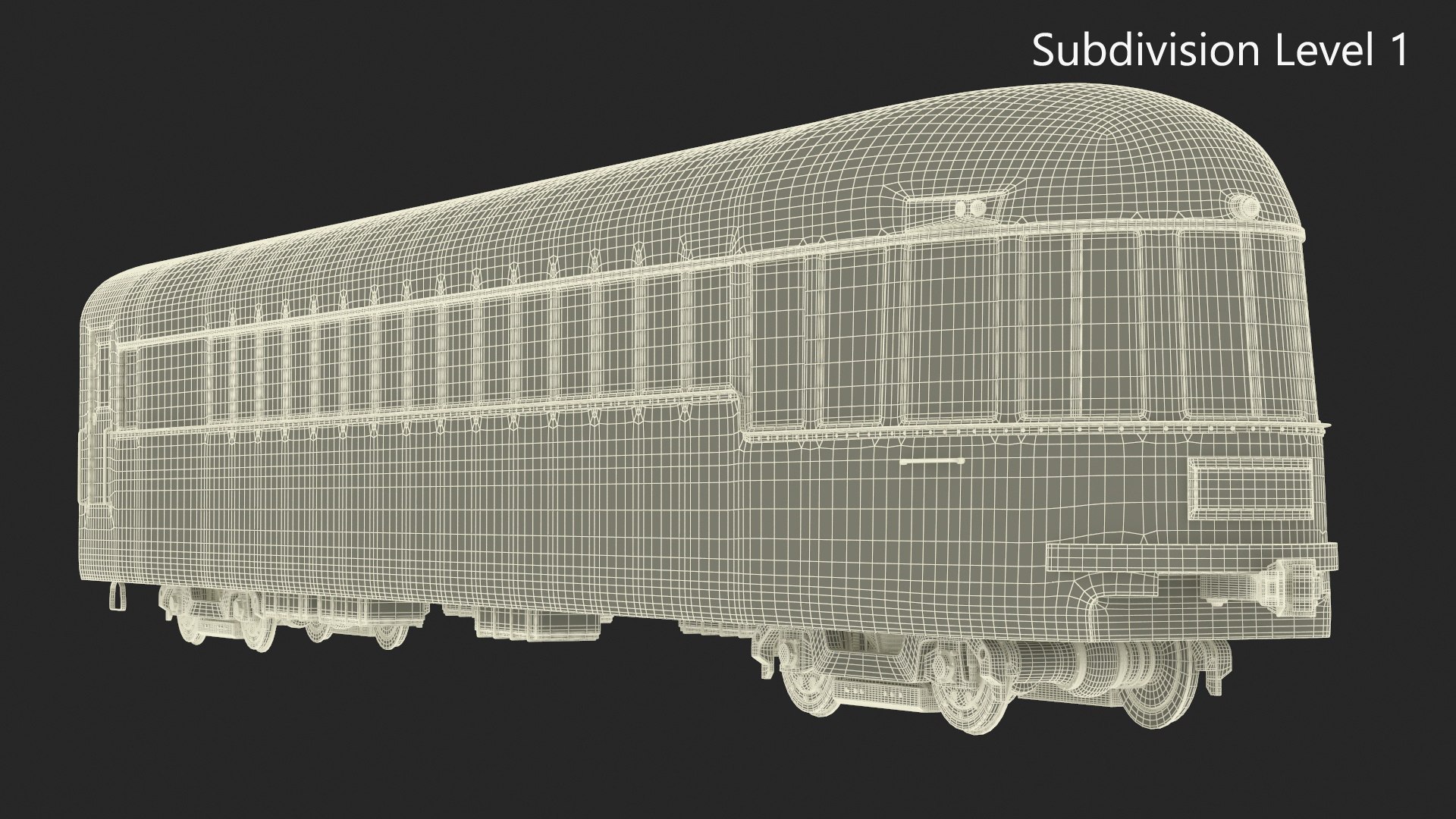 NYC Observation Train Car 3D Model - TurboSquid 2426103