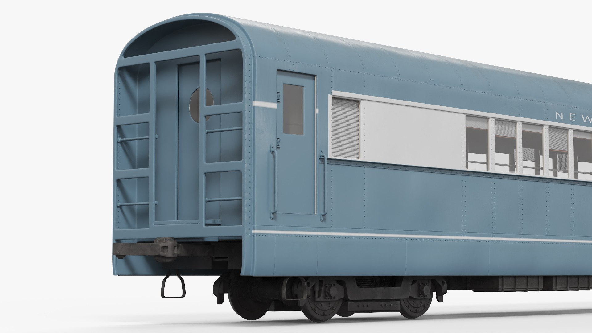 NYC Observation Train Car 3D Model - TurboSquid 2426103