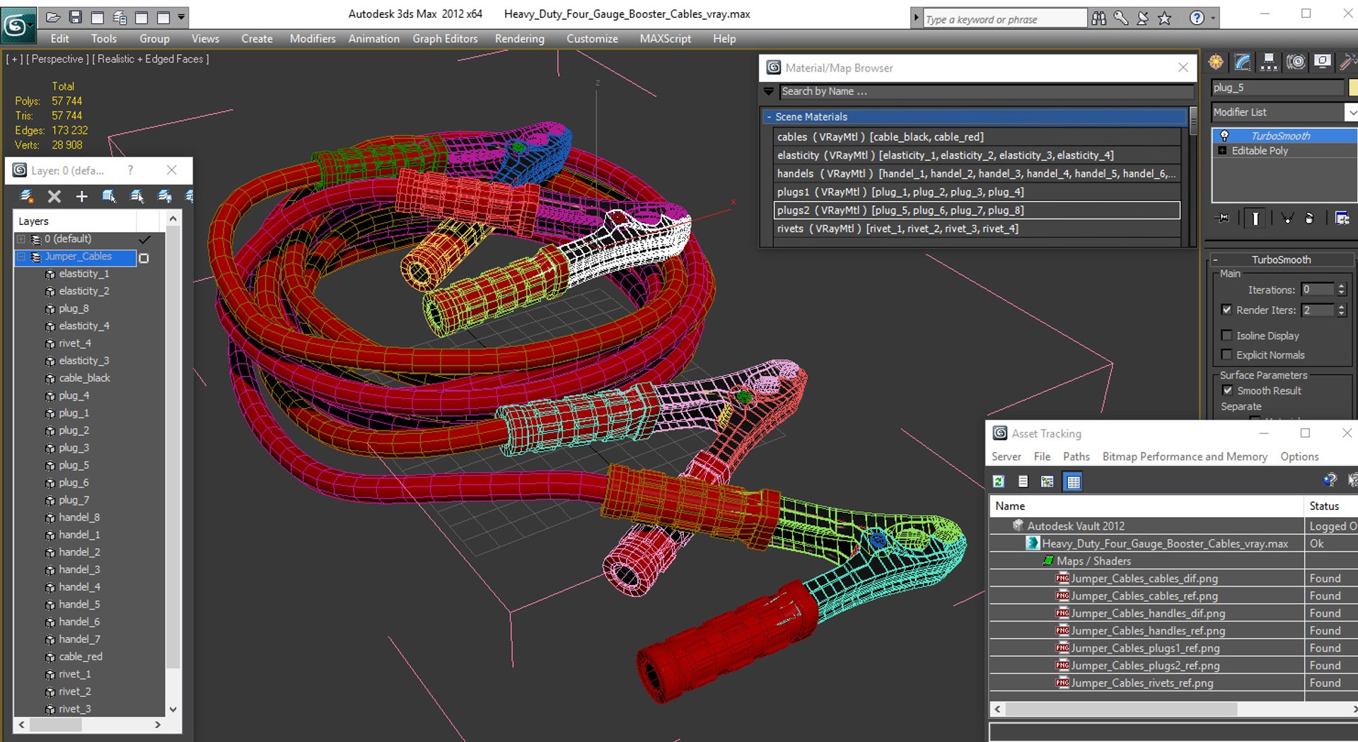 3D Heavy Duty Gauge Booster - TurboSquid 1348145