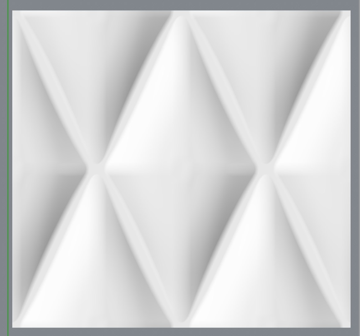 3D Diamond Curved Wall Tile - TurboSquid 1316116