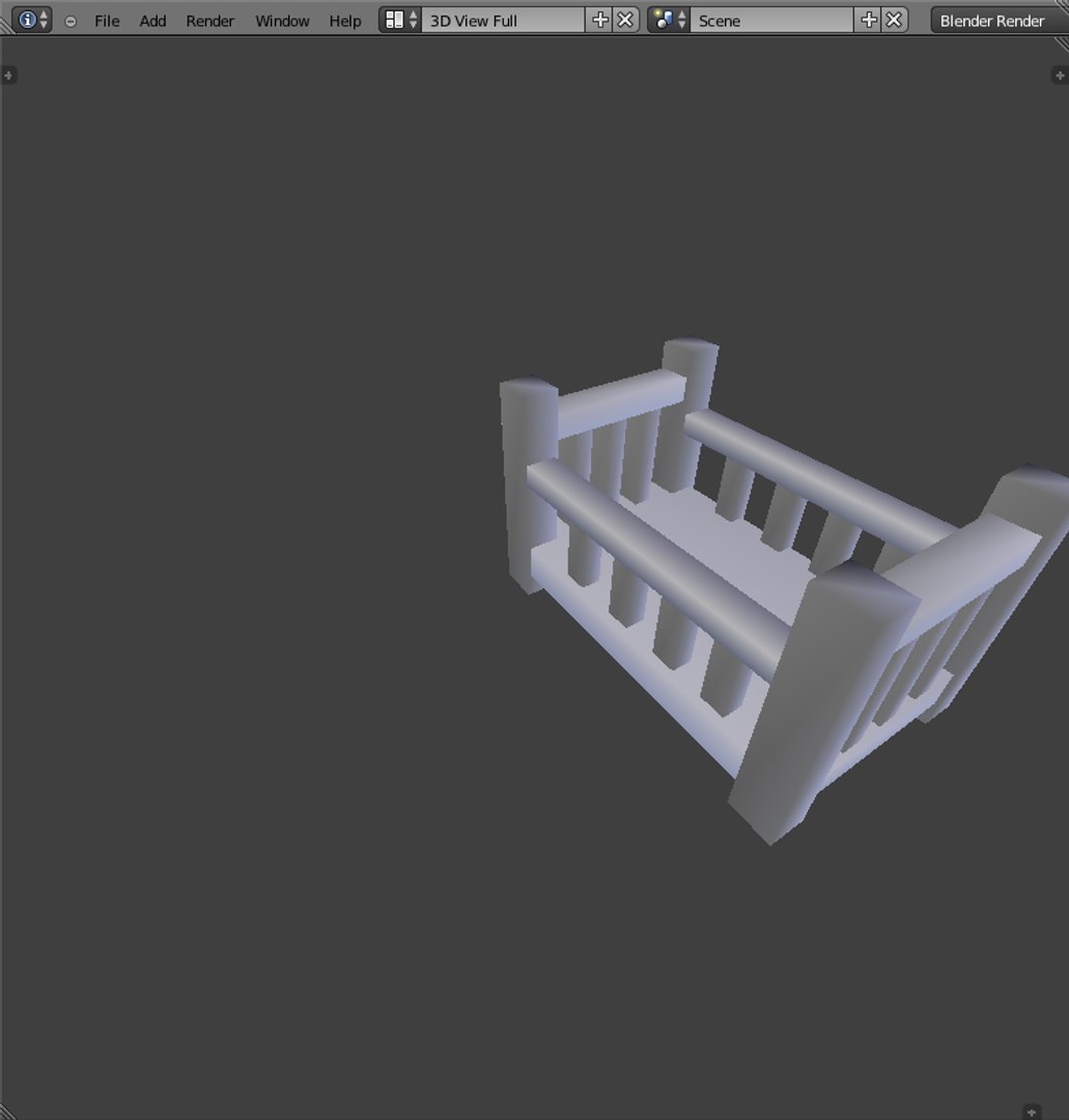 Baby Crib 3d 3ds