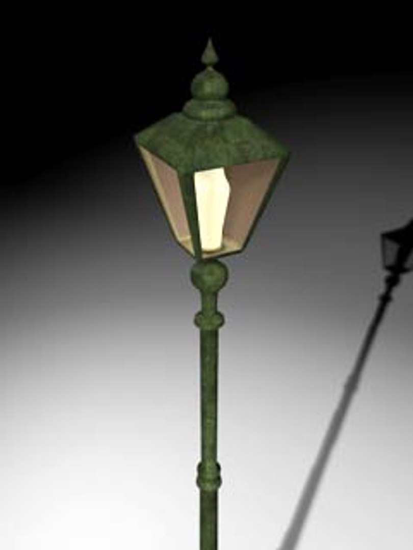 3d lamppost model