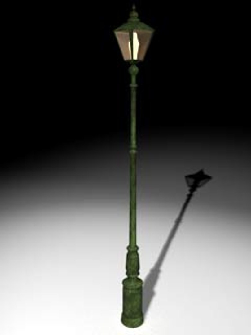 3d lamppost model
