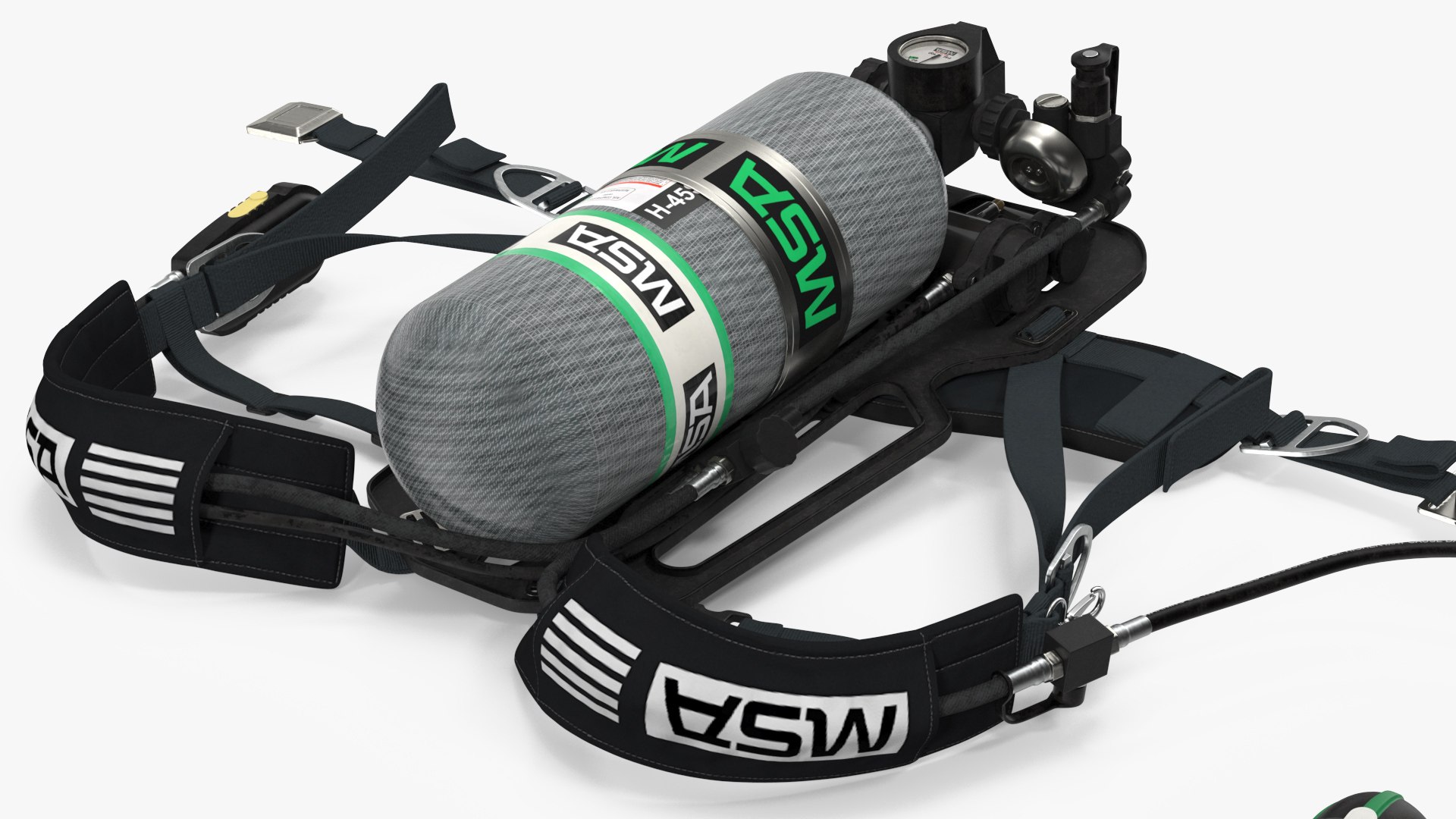 3D msa g1 scba respiratory - TurboSquid 1685074