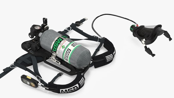 3D msa g1 scba respiratory - TurboSquid 1685074