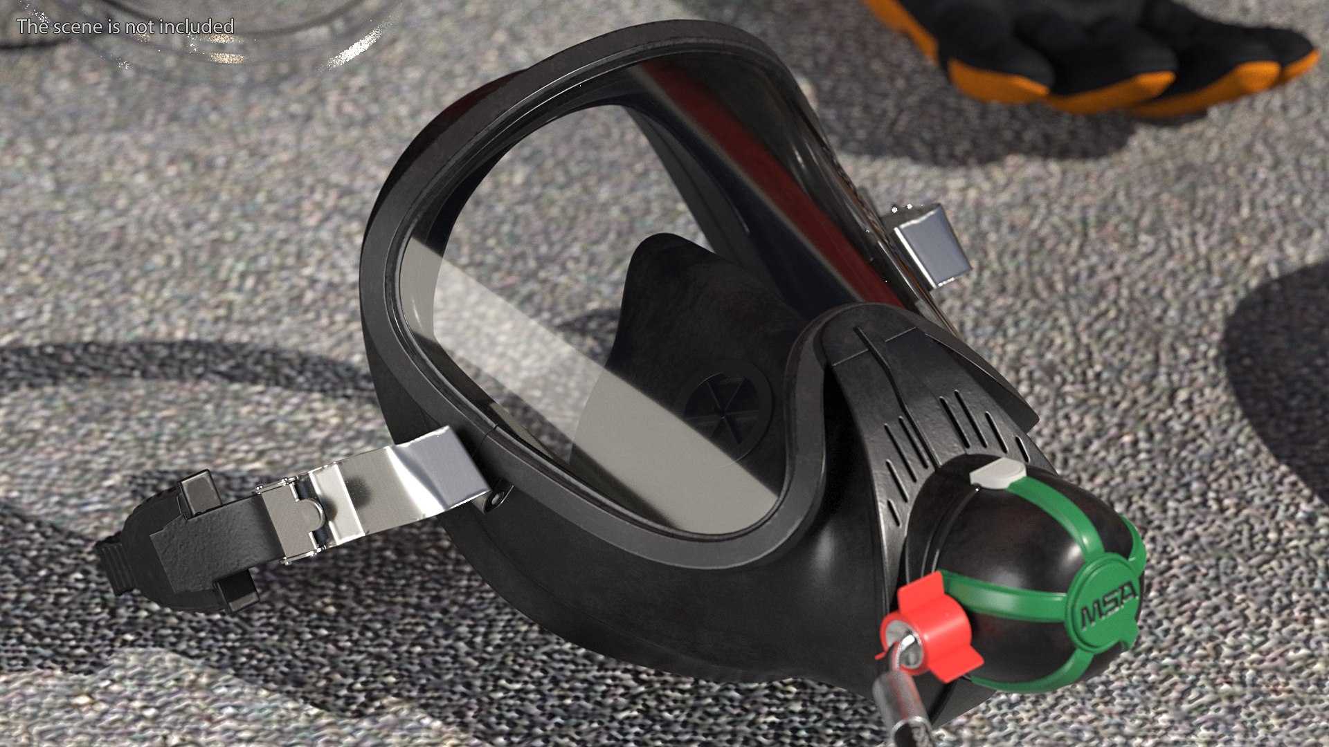 3D Msa G1 Scba Respiratory - TurboSquid 1685074