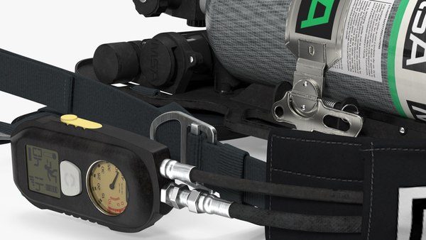 3D msa g1 scba respiratory - TurboSquid 1685074